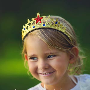 Super Hero Crown, Super Hero Birthday Crown, Star, Super Hero Birthday ...