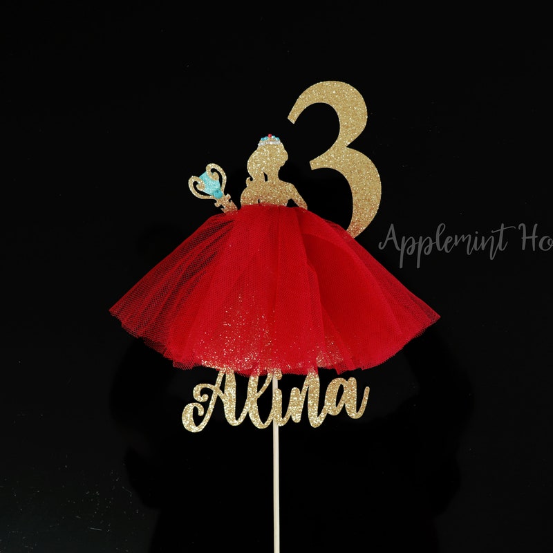 Princess Cake Topper - Etsy