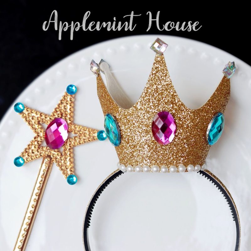 Princess Peach Crowns - Etsy