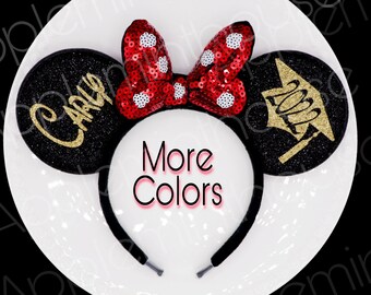 Mickey Graduation Ears 2022 | Etsy