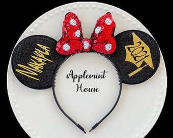 Mickey Mouse Graduation Cap | Etsy