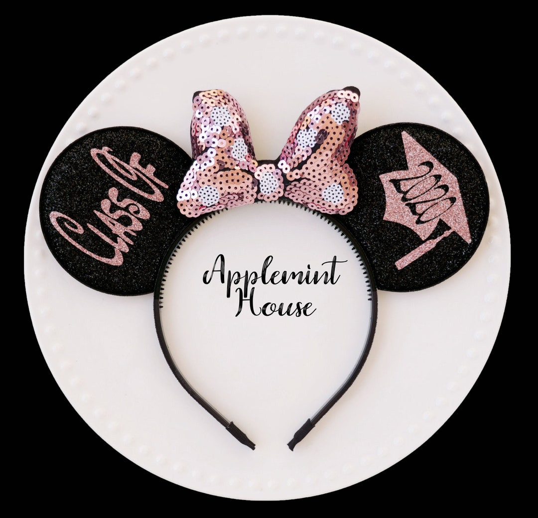 Graduation Ears, 2024 Graduation Mickey Ears, Graduation Hat Ears ...