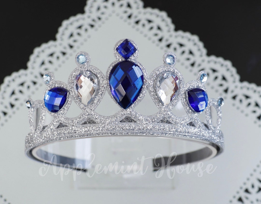 Aurora Crown, Princess Crown, Blue Aurora Headband, Birthday Crown ...