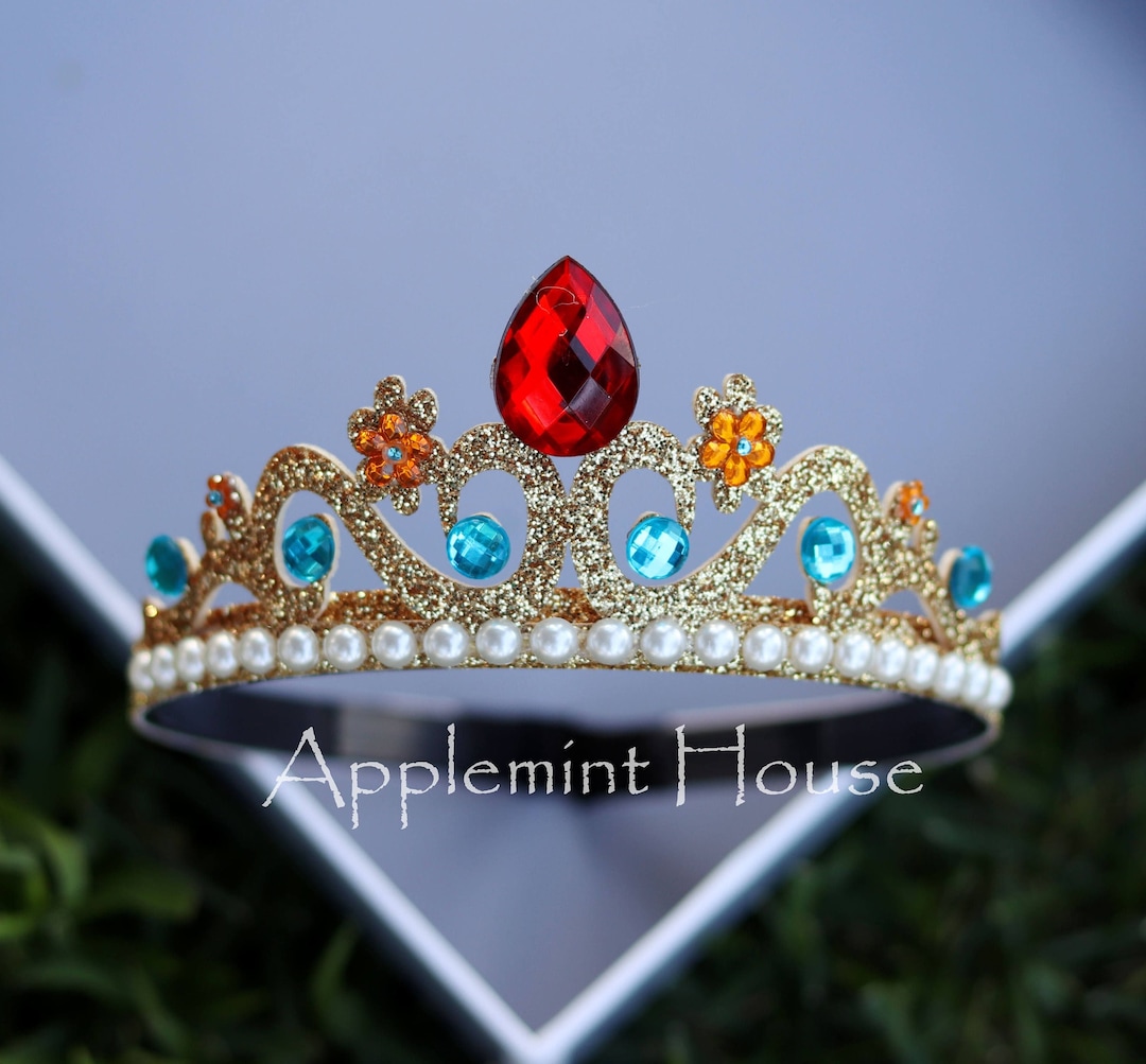Elena Crown, Princess Crown, Birthday Crown, Elena Tiara, Princess ...
