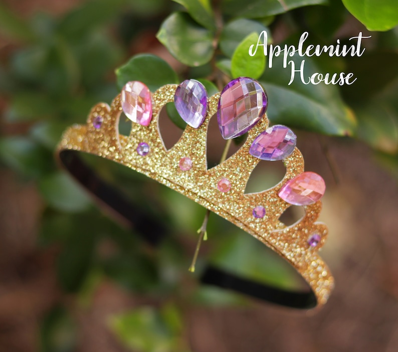 Rapunzel Crown Princess Rapunzel Tiara Tangled Crown - Etsy