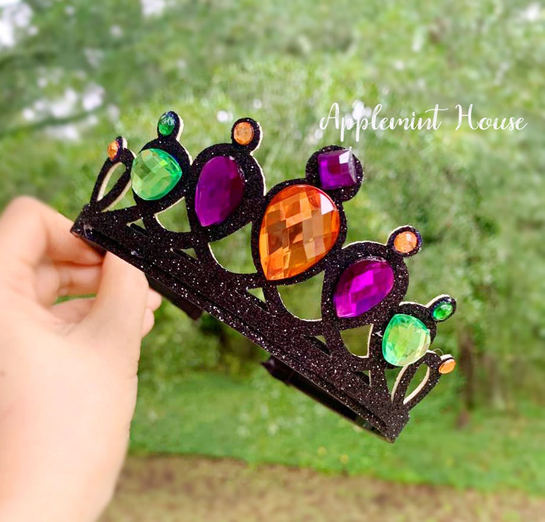 Halloween Crown Headband for Girls, Kids and Adults, Costume Black ...