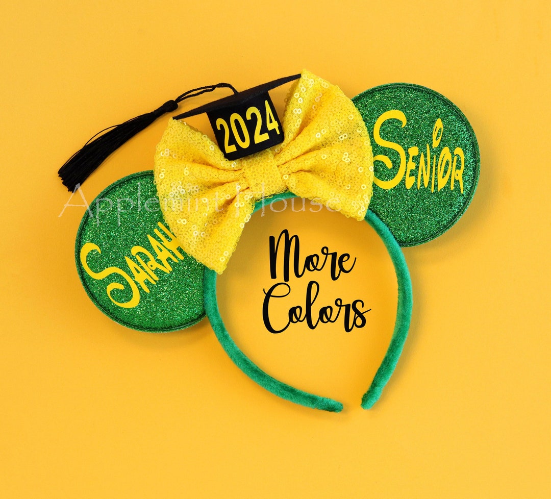 Graduation Ears, Graduation Mickey Ears, Mickey Ears, 2024 Graduation ...