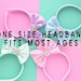 Princess Crown Headband Birthday Headband Sequin Bow - Etsy