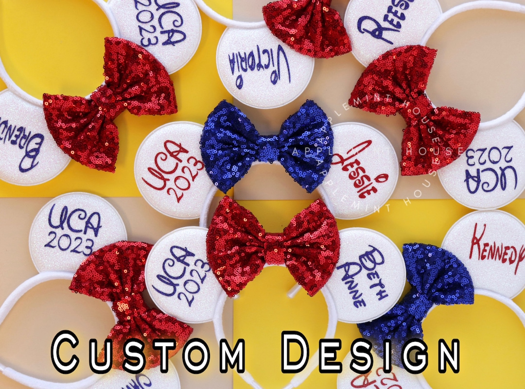 Custom Mickey Ears, Mickey Ears, Minnie Ears, Mickey Ears, Customized ...