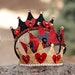 Queen of Hearts Crown, Queen of Hearts Costume Headband, Birthday Crown ...