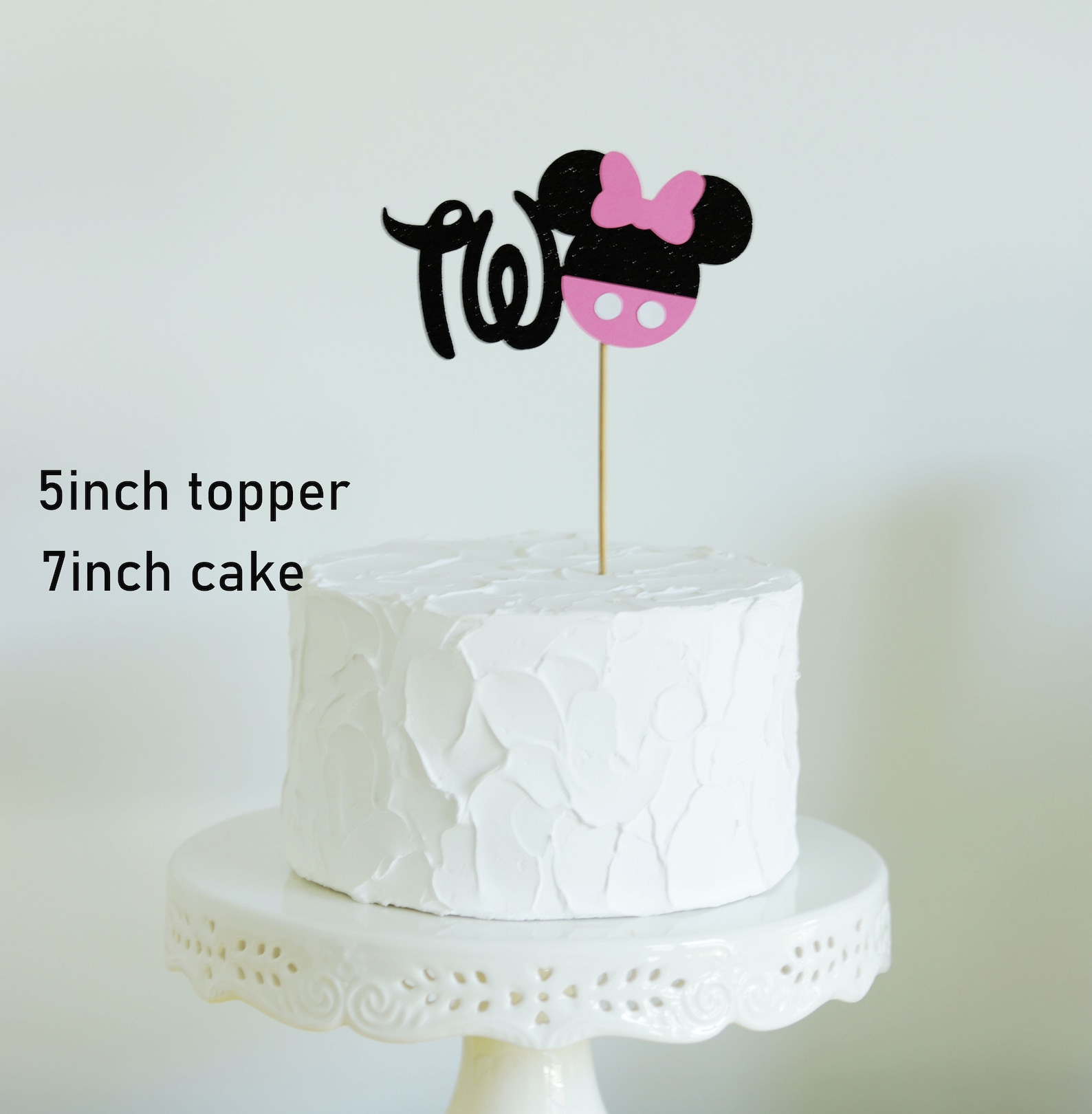 Minnie mouse cake topper Minnie mouse birthday cake topper | Etsy