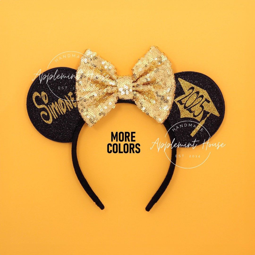 Graduation Ears, 2025 Graduation Mickey Ears, Graduation Hat Ears ...