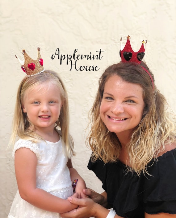 Frozen Hair Accessories Appleminthouse Queen Of Hearts Crown, Queen Of ...
