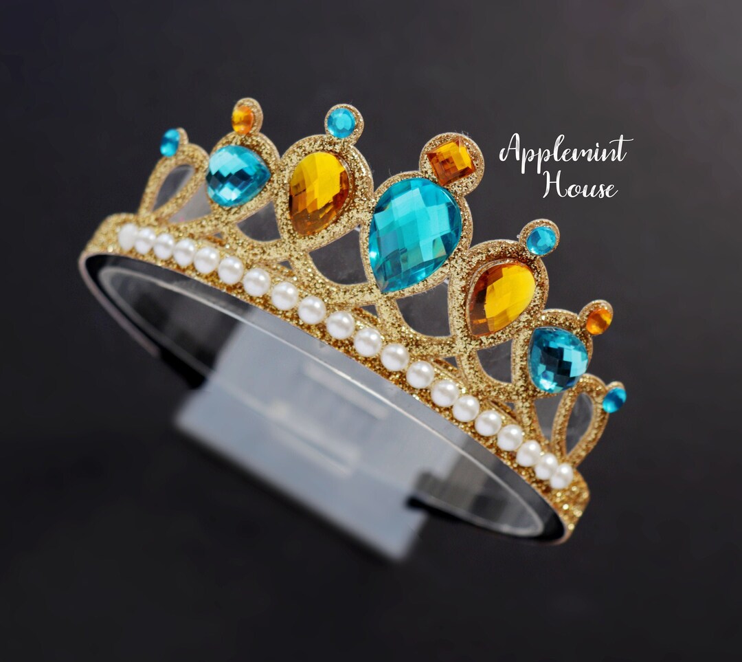 Jasmin Crown, Princess Jasmin Crown, Aladdin Jasmin Crown, Jasmin ...