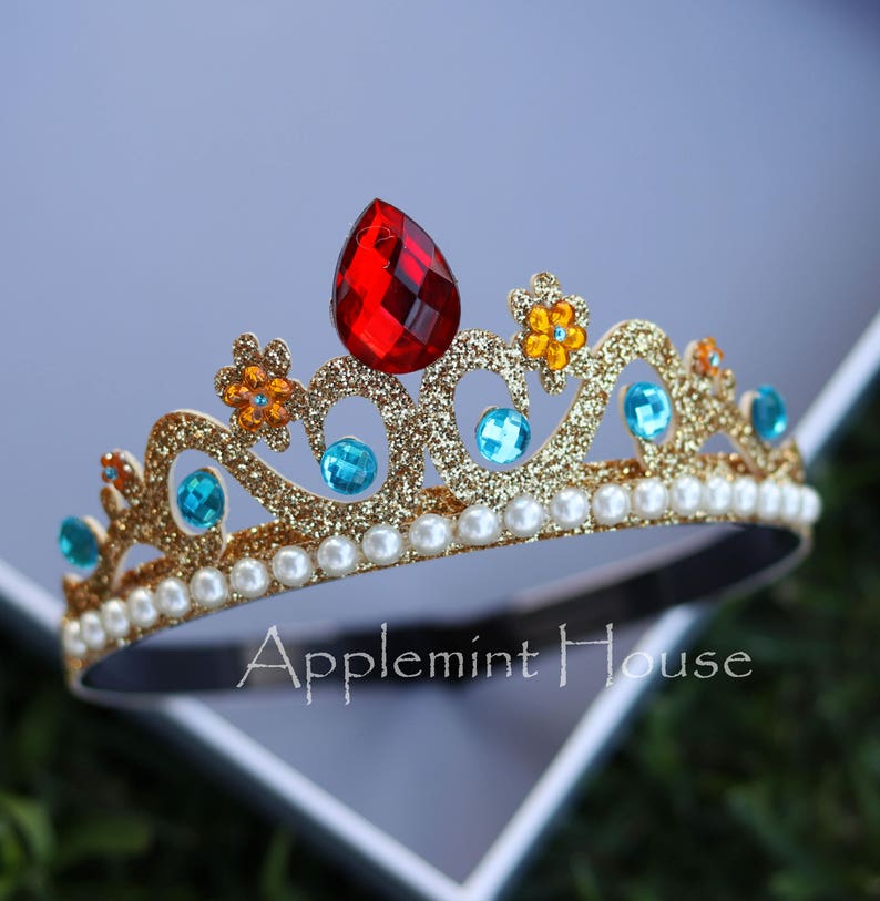 Elena Crown Princess Crown Birthday Crown Elena Tiara - Etsy