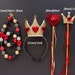 Queen of Hearts Crown, Queen of Hearts Headband, Queen of Hearts ...