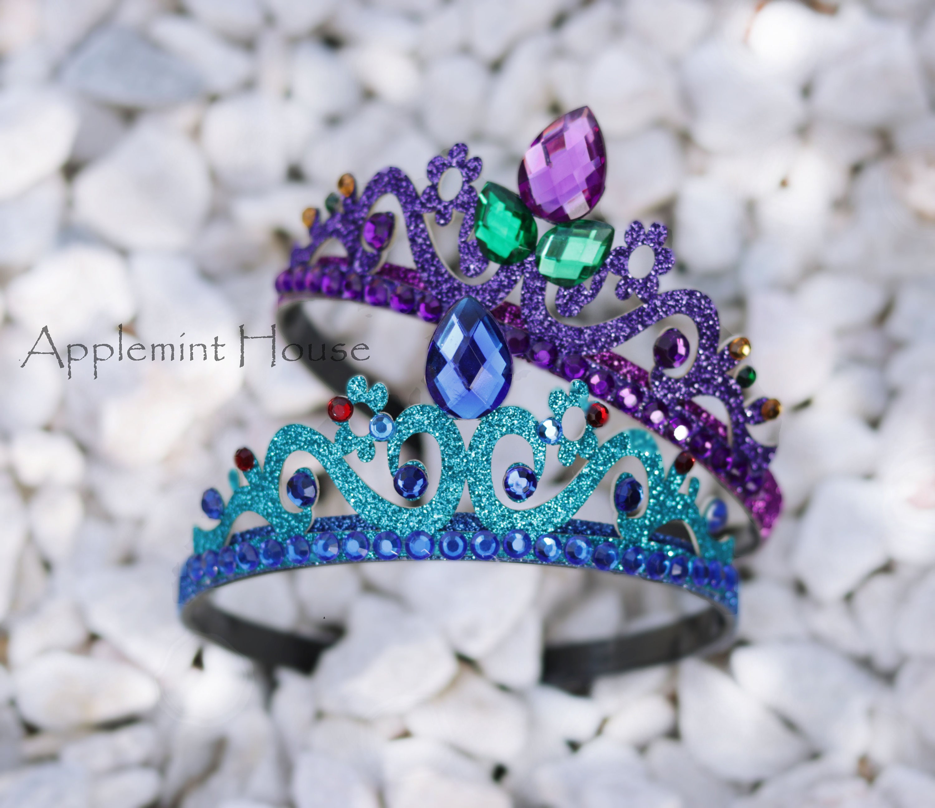 Descendants 3 Crown, Mal, Evie, Uma, Audrey Costume crown, Descendants ...