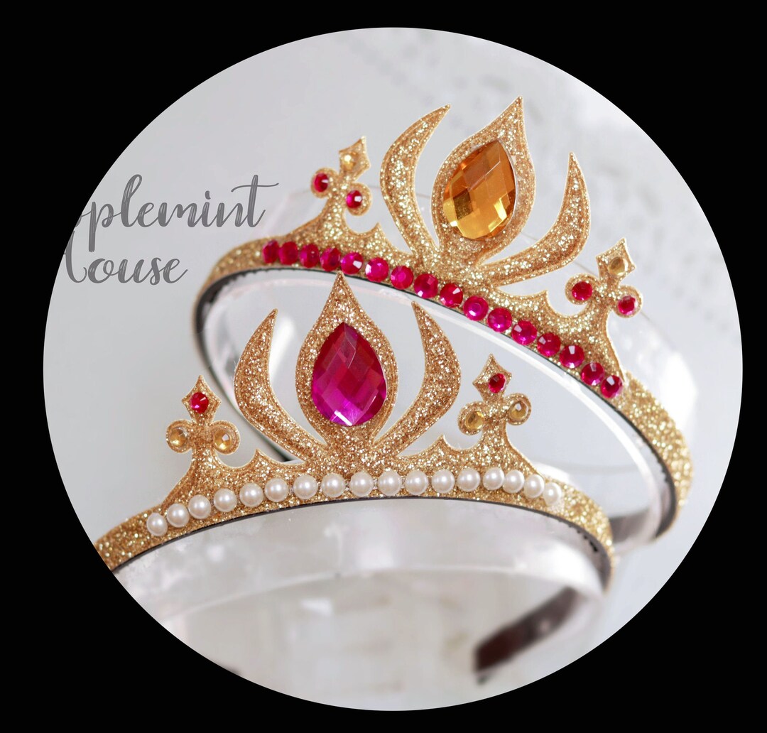 Belle Crown , Belle Headband, Bell Tiara, Birthday Crown, Princess ...