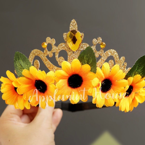 Sunflower Headband - Etsy