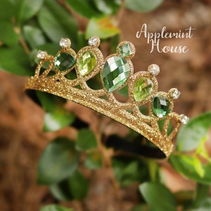 Frog Princess Crown, Custom Crown, Birthday Crown, Gold Girl Crown ...