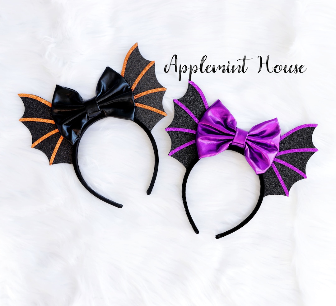 Halloween Headband, Wings Halloween Headband, Vampire Headband ...