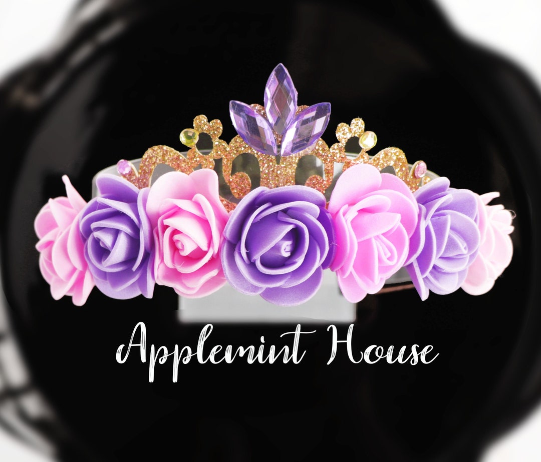 Rapunzel Crown Rapunzel Costume Crown Rapunzel Birthday - Etsy