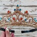 Birthday Girl Crownprincess Glitter Crowntiara Crownparty - Etsy