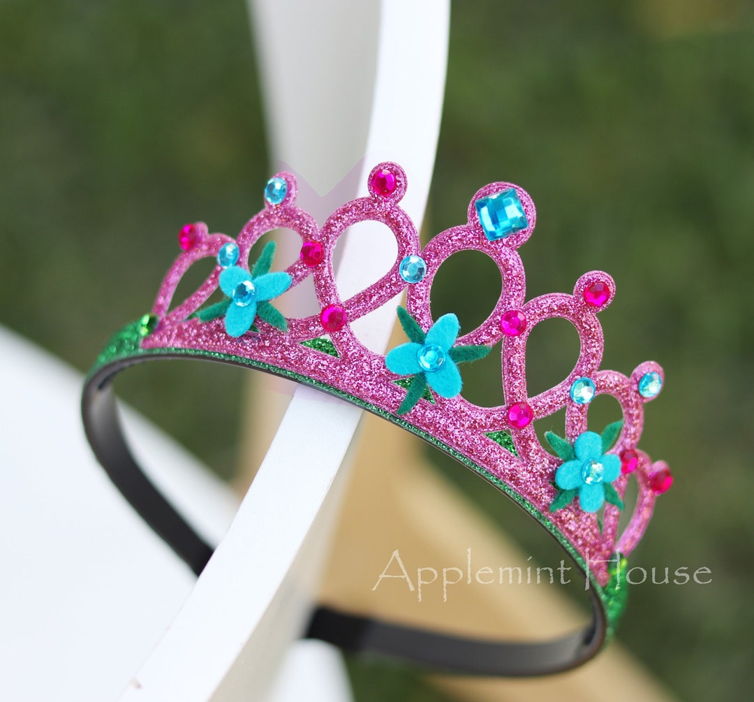 Poppi Birthday Crown, Troll Headband, Troll Crown for Kids, Headband ...