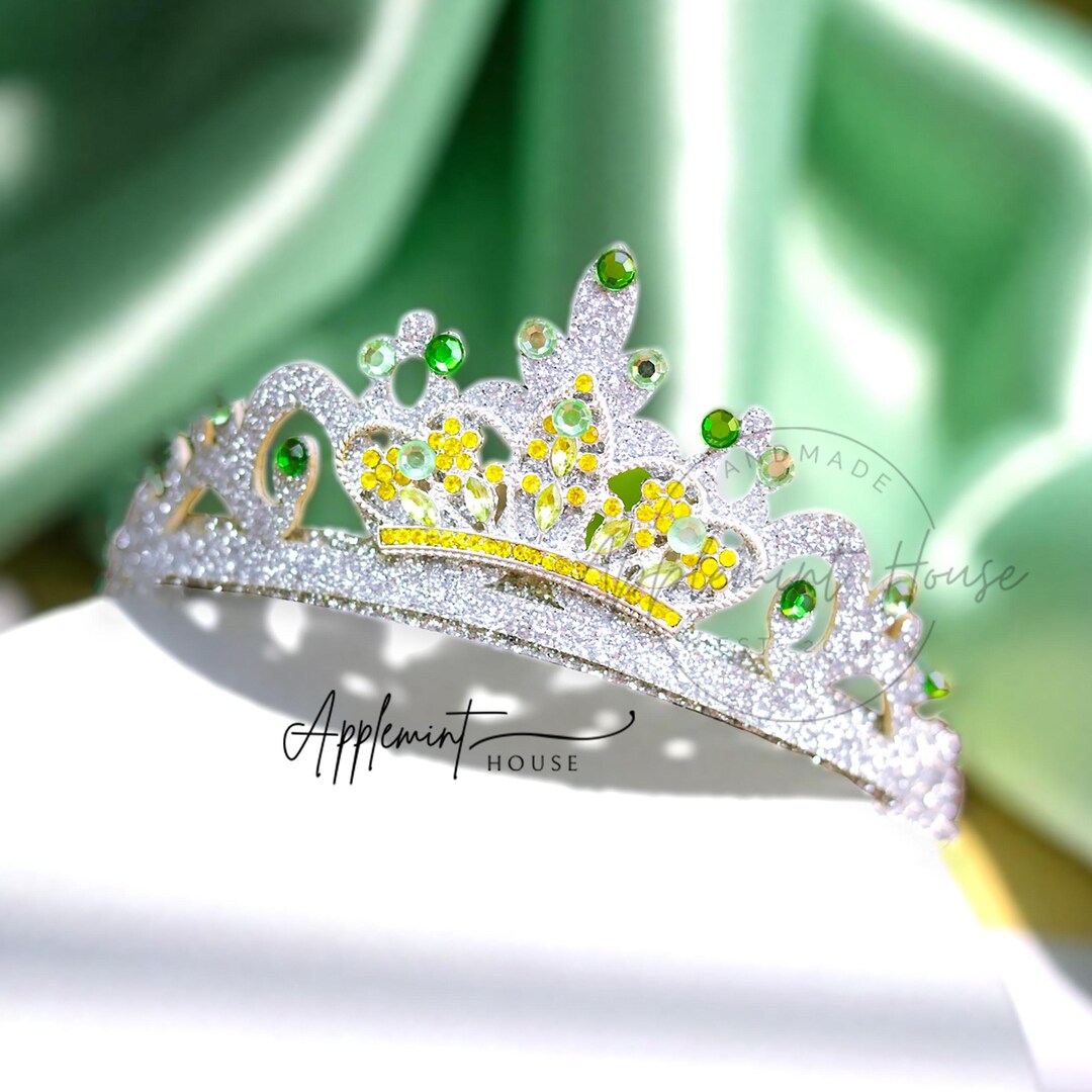 Fairy Princess Crown, Tinker Fairy Headband for Girls, Birthday Silver ...