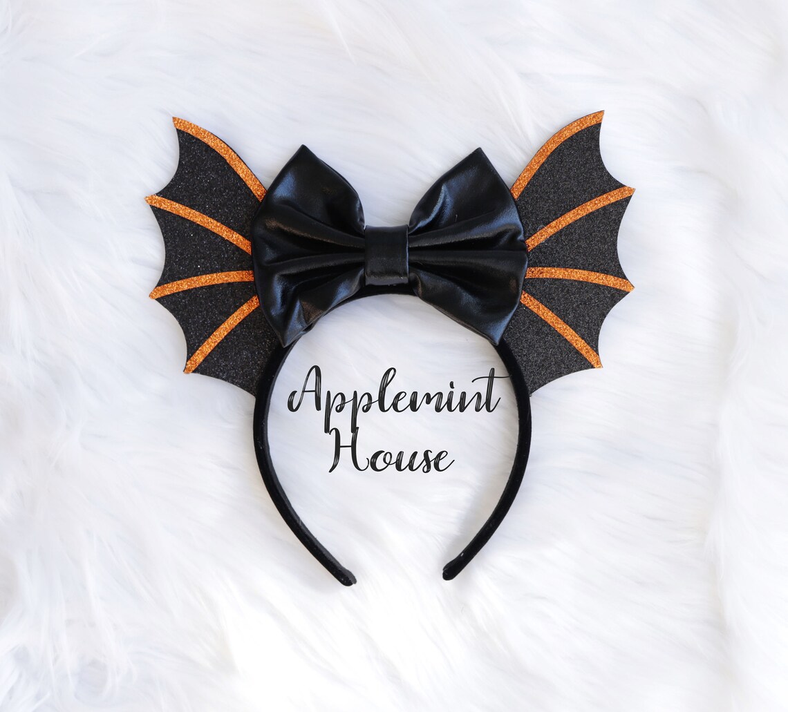Halloween Headband, Wings Halloween Headband, Vampire Headband ...