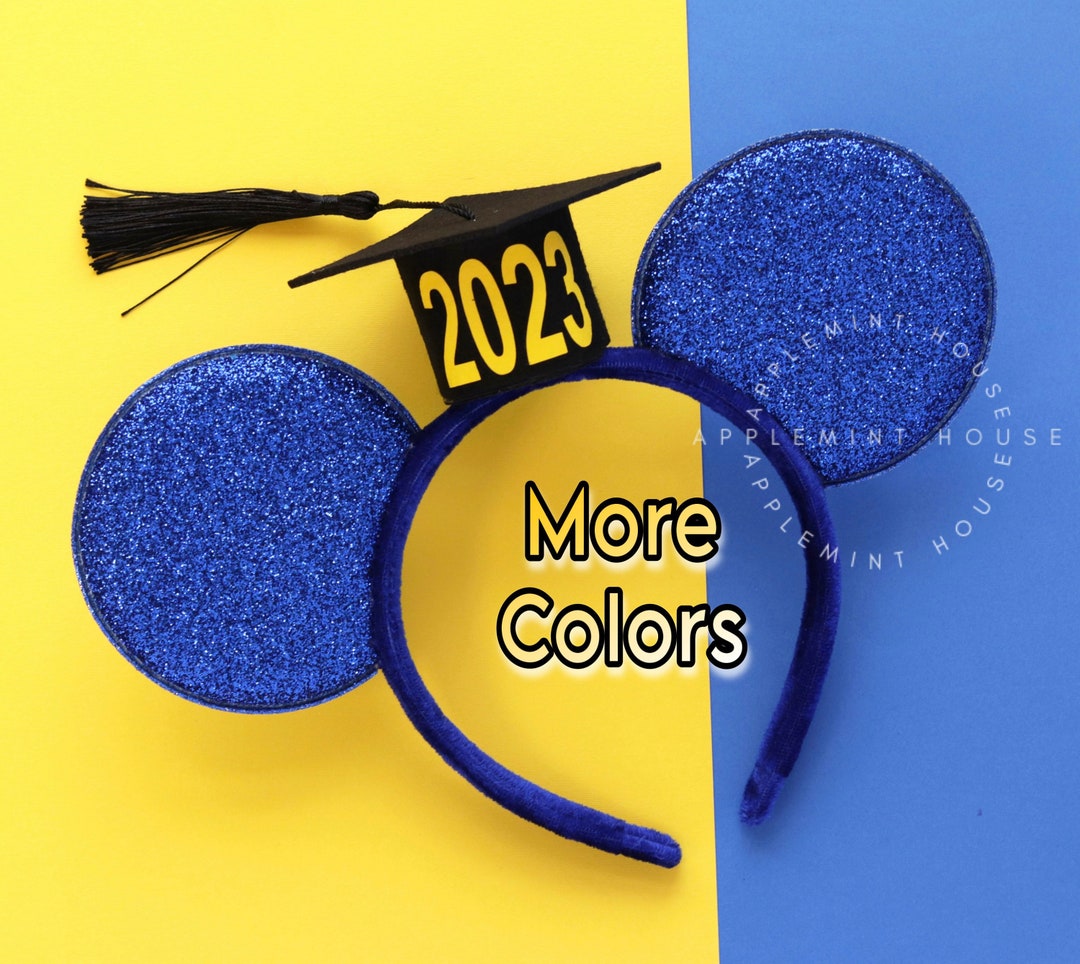 2025 Graduation Ears for Boys, Mickey Ears, 2024 Graduation Hat Mouse ...