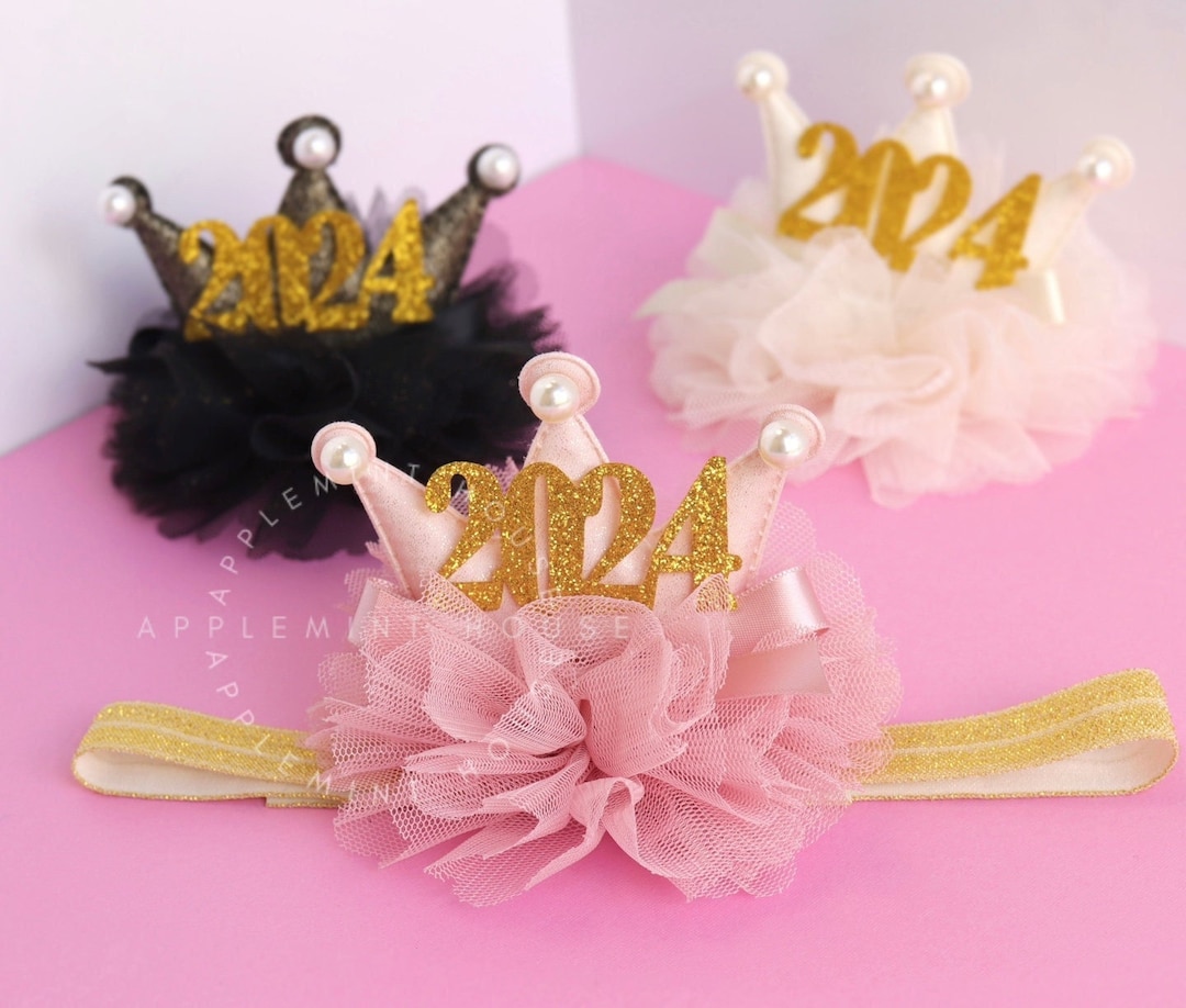 New Years Eve Crown, 2025 New Years Eve Crown Elastic Headband, New ...