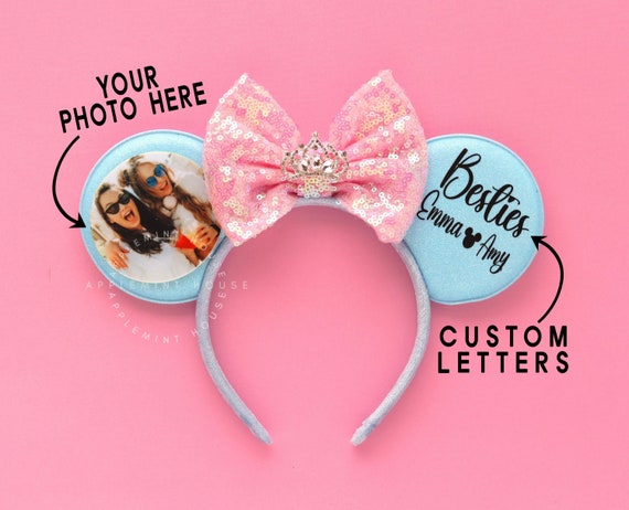 Mickey Mouse Ears With Letters