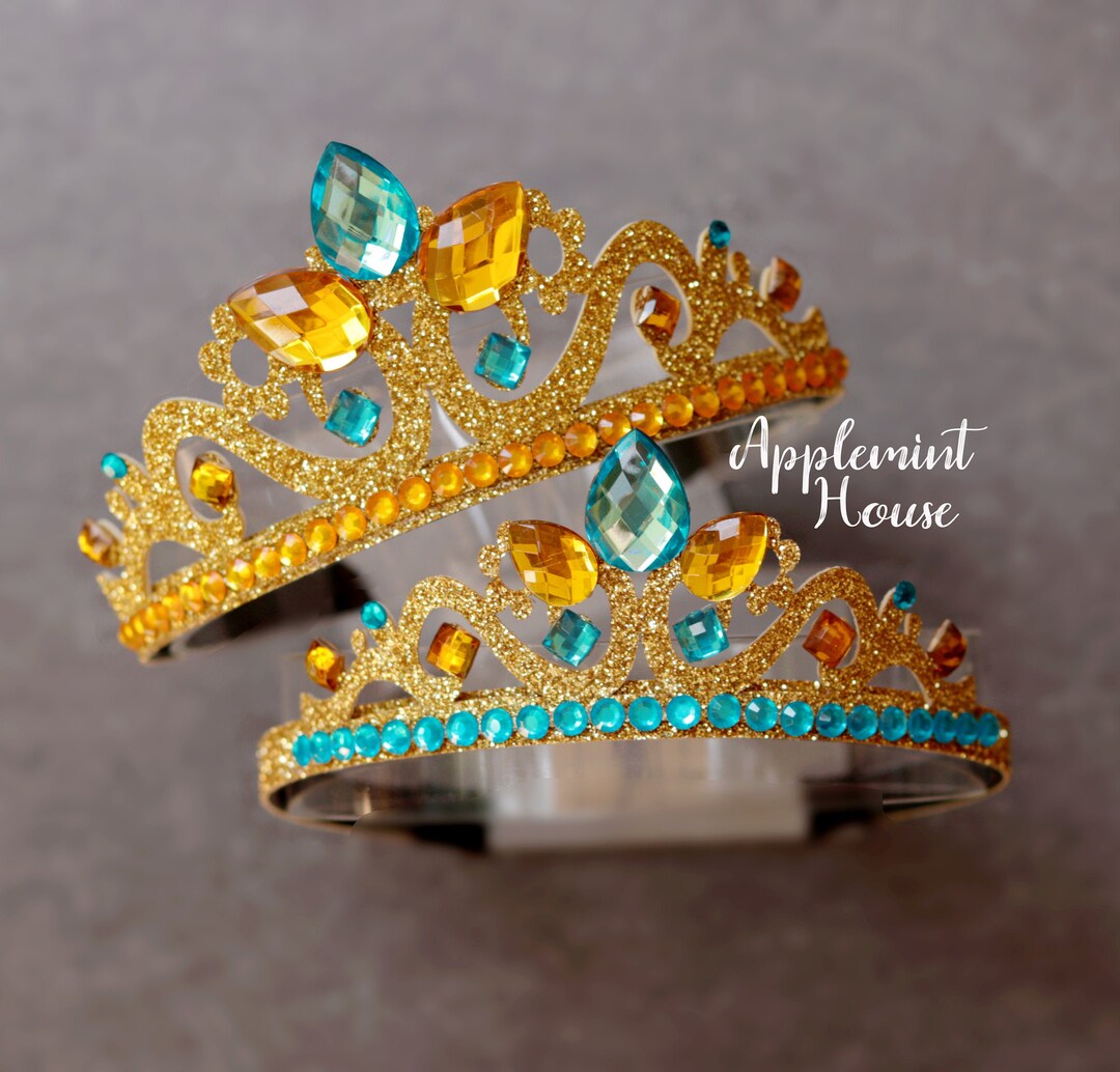 Jasmin Crown,mom and Daughter Matching Crown,princess Jasmin Crown ...