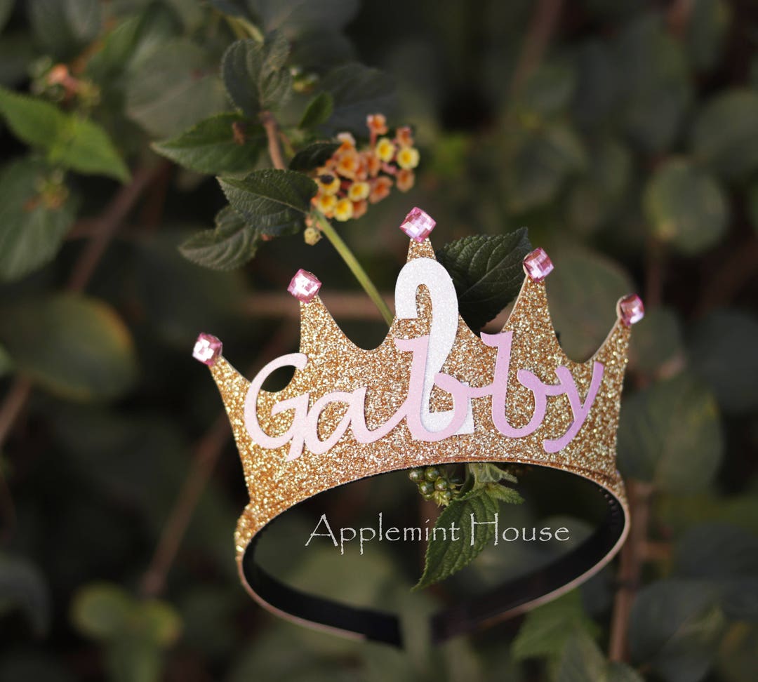 Birthday Crown, Birthday Girl Crown, Custom Crown Headband ...