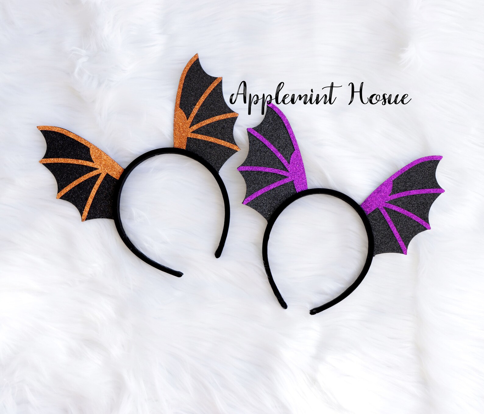 Halloween Headband, Wings Halloween Headband, Vampire Headband ...