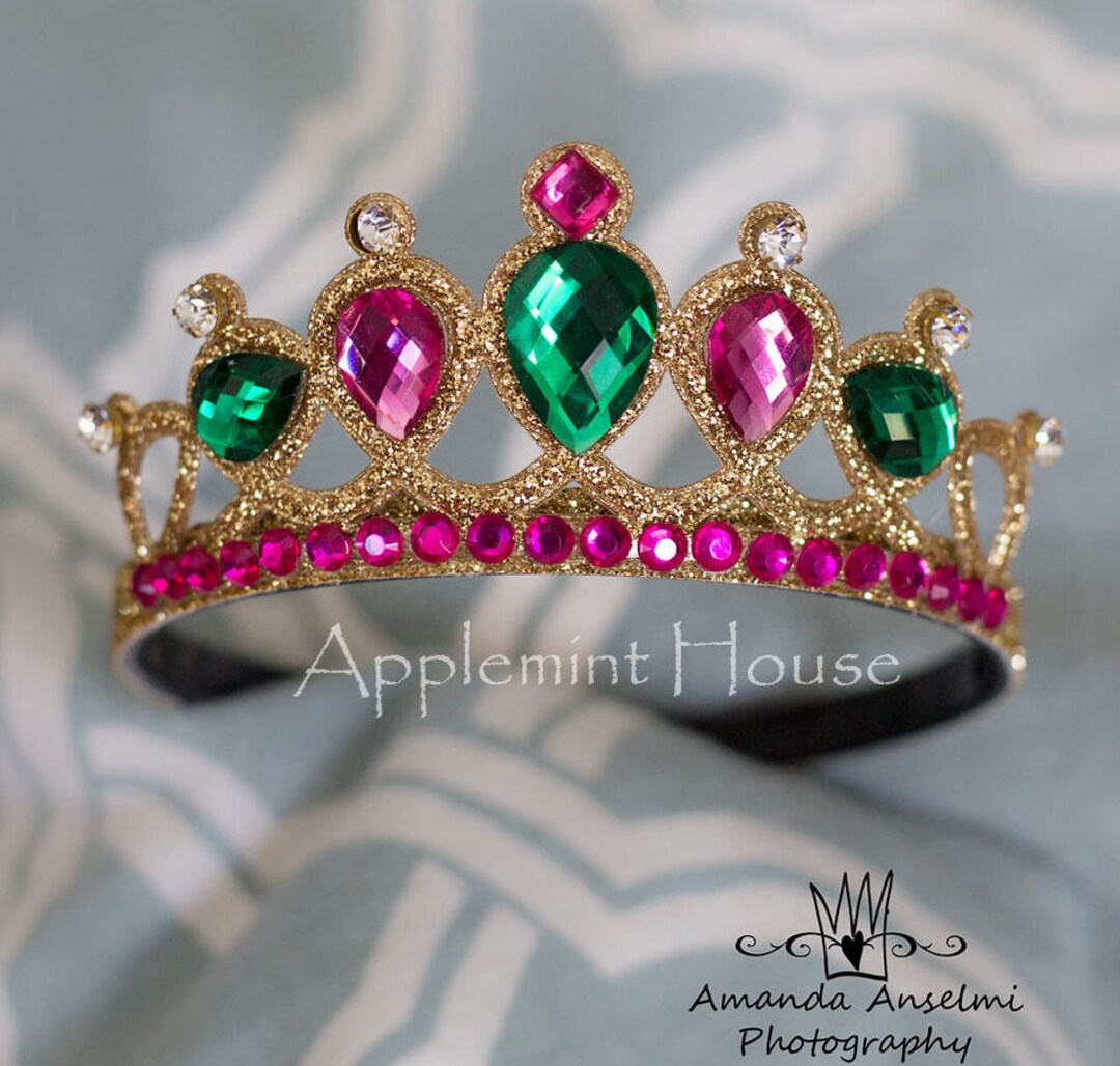 Anna Crown, Anna Headband, Ice Queen Crown, Princess Crown, Birthday ...