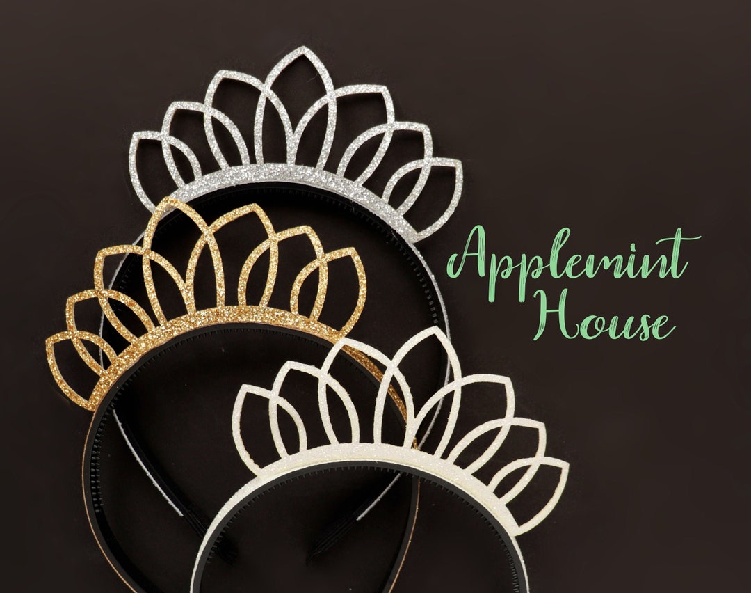 Frog Princess Crown, Princess Crown Headband, Birthday Crown, Frog ...