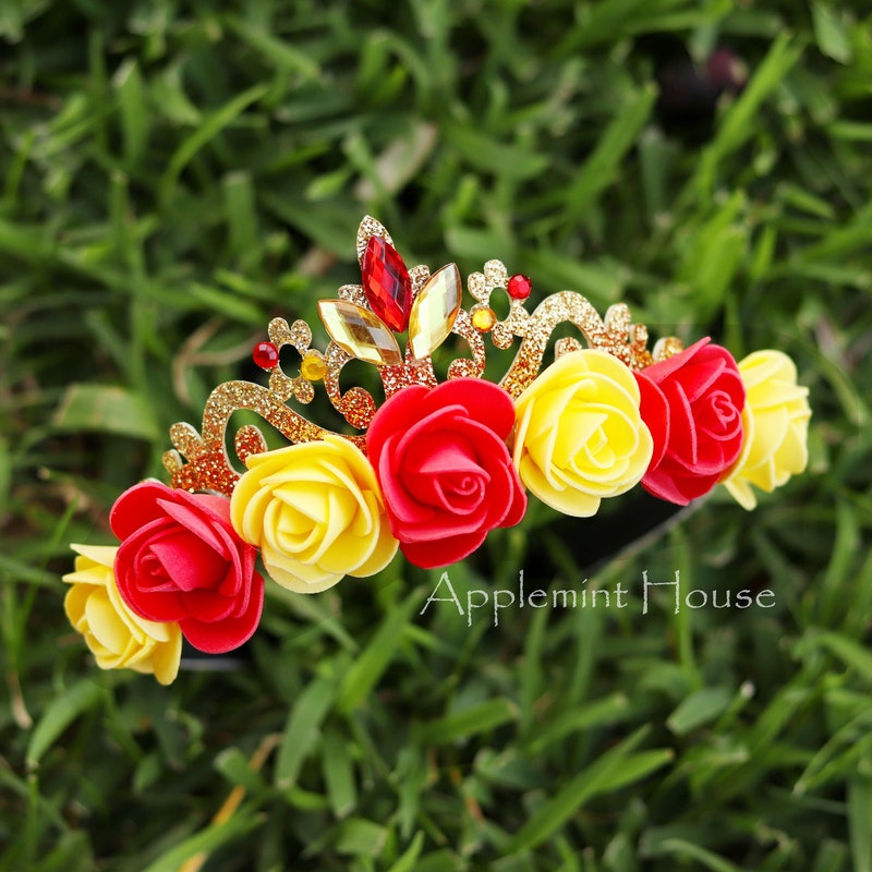 Baby Princess Belle Crown - Etsy