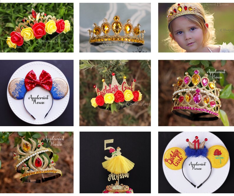 Princess Belle Wand Belle Wand Disney Princess Wand Gold Etsy