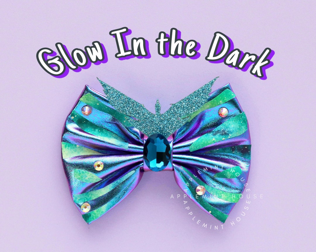 Avatar Hair Bow Clip Avatar Hair Clip Glow in the Dark - Etsy