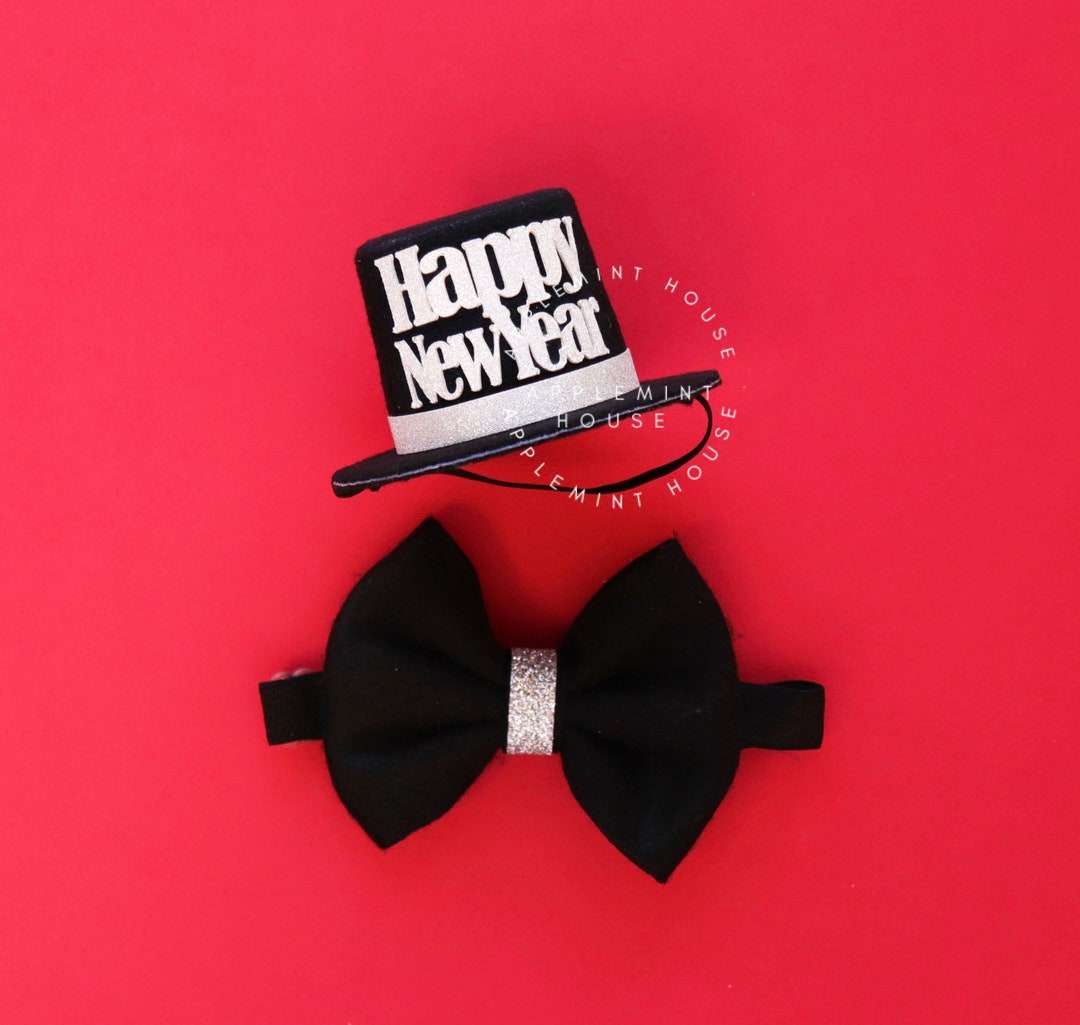 New Years Eve Hat 2023 New Born Photo Prop Mini Top Hat - Etsy