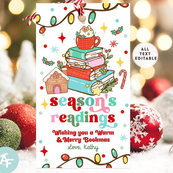 Red Book Tags - Etsy