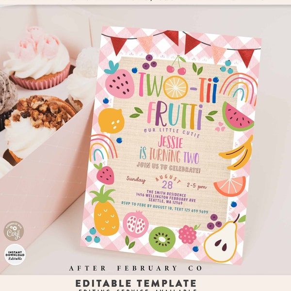 Fruit Invite - Etsy