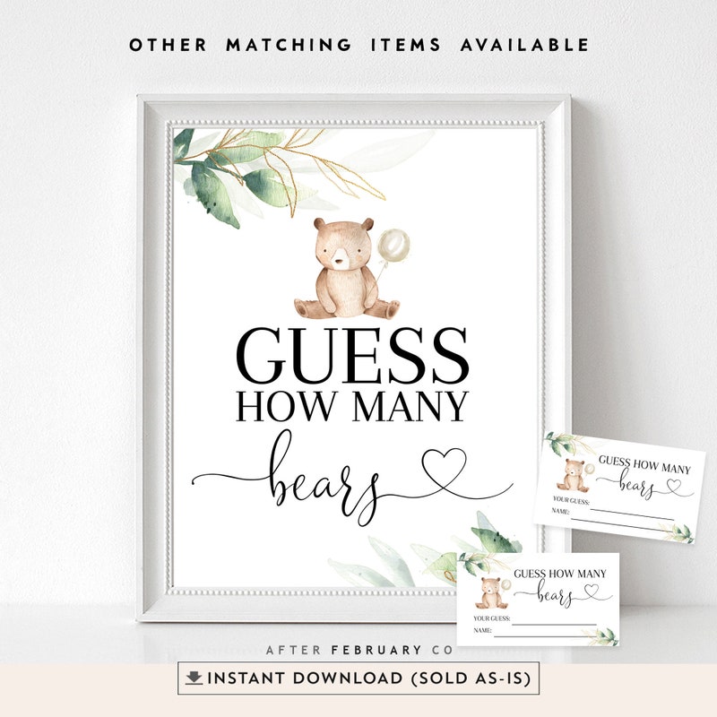 Guess Teddy Grahams - Etsy