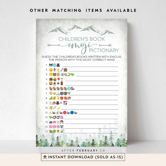 Guess The Emoji Tree And Book