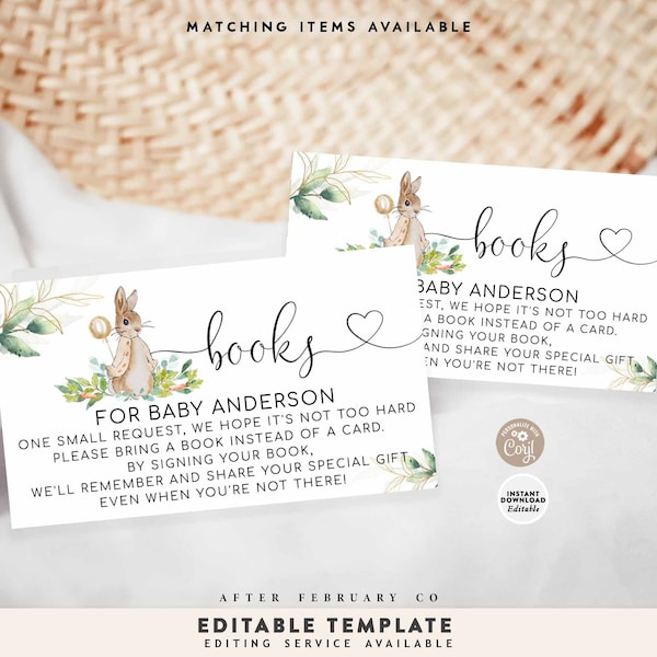 Book Insert Cards - Etsy