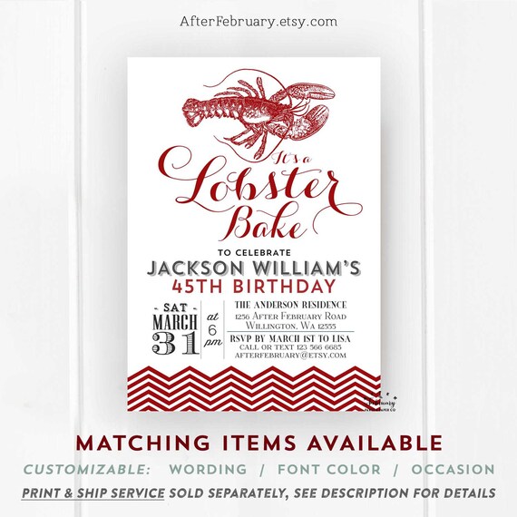 Clam Lobster And Clambake