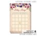 Baby Shower Bingo Game Printable Plum Purple Floral Fairy Baby - Etsy