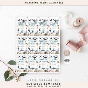 EDITABLE Oneder the Sea Under the Sea Ocean Whale Octopus Shark Favor ...